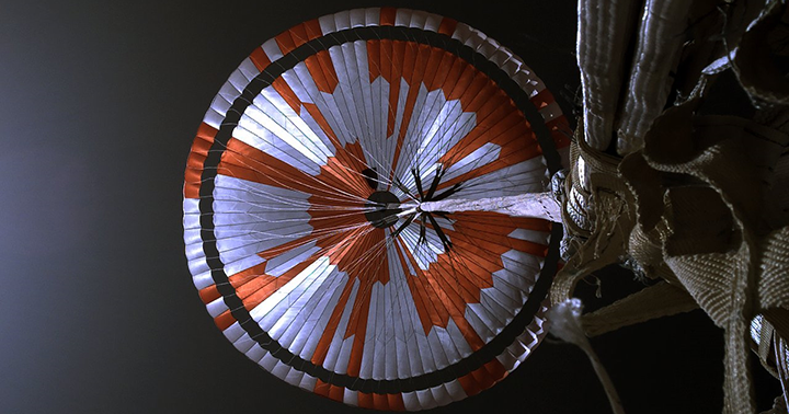 Curiosity Rover Parachute