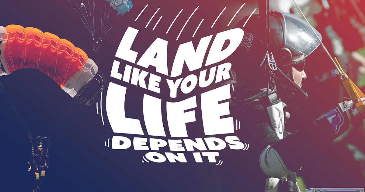 Land Like Your Life Depends On It | Planning for USPA Safety Day—March ...